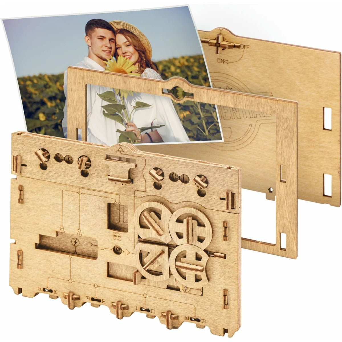 ClueFrame - Puzzle Photo Frame personalized Anniversaries and Birthday ...